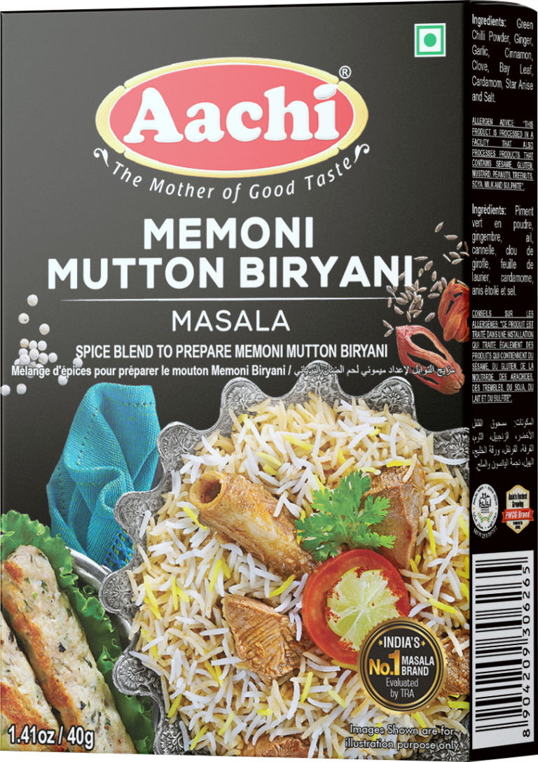 Aachi Memoni Mutton Biryani Masala 40gm – BTM International